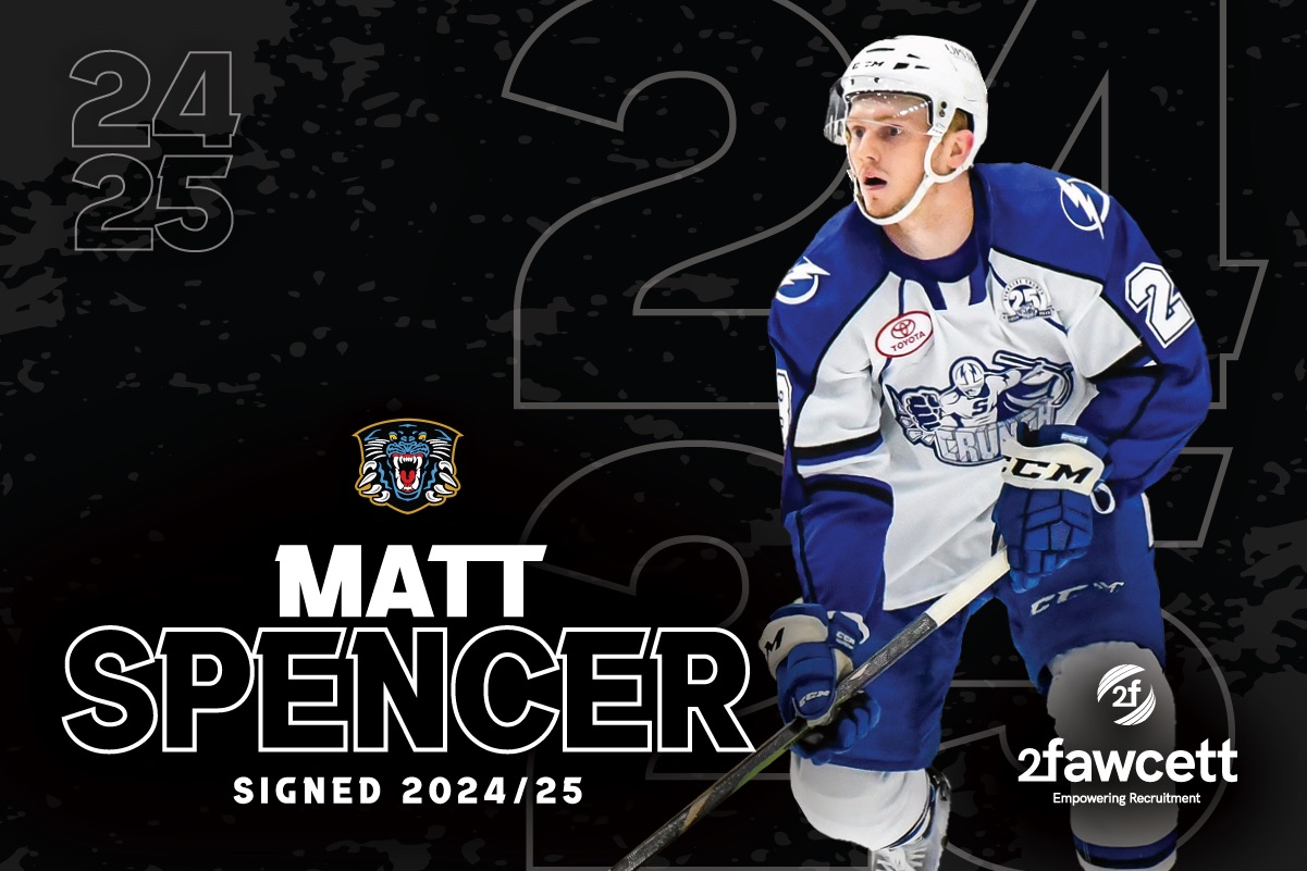 PANTHERS SIGN DEFENCEMAN MATT SPENCER - Nottingham Panthers
